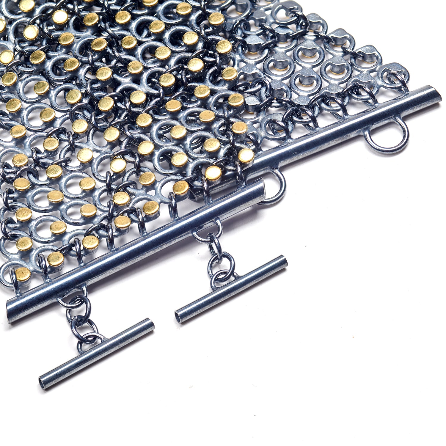 Double Row Confetti Bracelet by Heather Guidero | _22k _oxidized ...