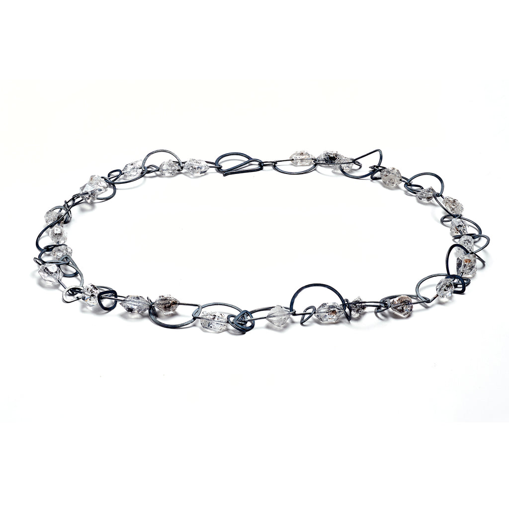 Small Half-Circle Tangle Necklace by Heather Guidero | _Herkimer ...