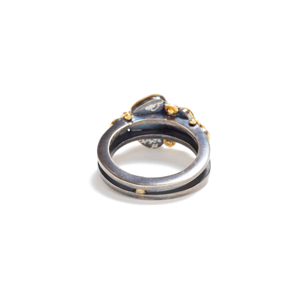 Blue Chalcedony Ring by Michael Boyd | _18K _22k _price-request ...