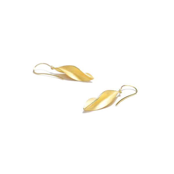 Unity Earrings by Timo Krapf | _18K _yellow gold Ear Wire earrings gold ...