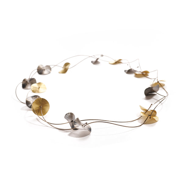 Gold & Silver Cremalloles Necklace by Majoral | _18K _mythical ...