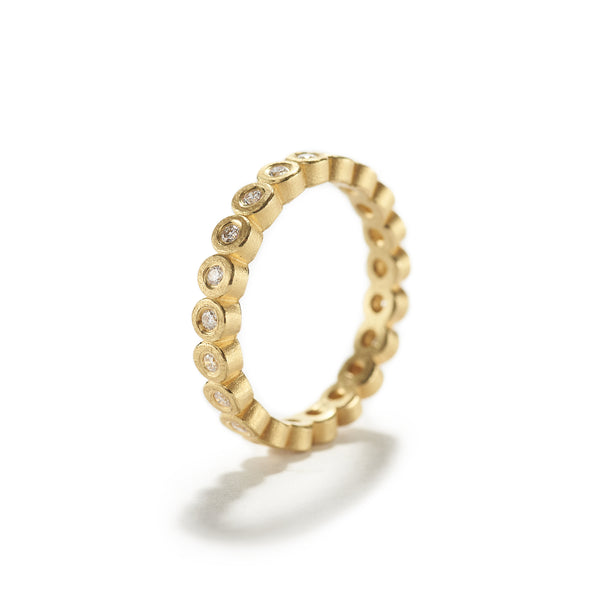 Gold Bubble Ring by Barbara Heinrich | _18K _Forged in Ice _insale ...